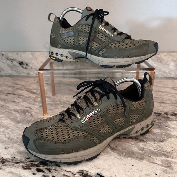Merrell | Shoes | Merrell Octane Dusty Olive Performance Sz 95 | Poshmark